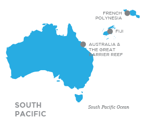 South Pacific yacht charter | Princess Charter
