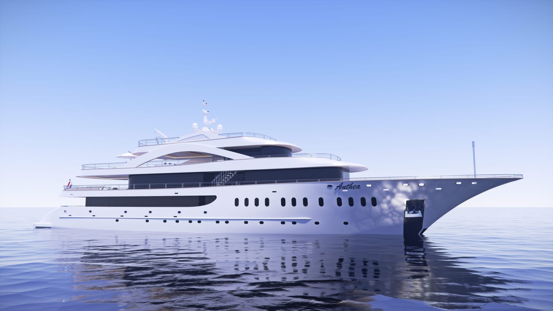 ANTHEA Luxury Yacht for Charter hire - Princess Yacht Charter